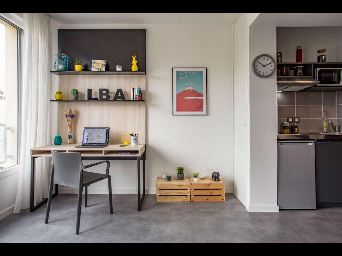 Appartement 1 pièce de 17 m² à Roubaix | Résidence étudiante | 505€/mois